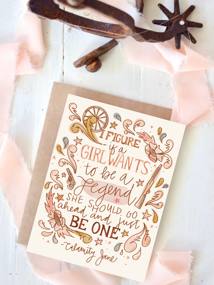 Western Greeting Cards – Tirzah Lane Art